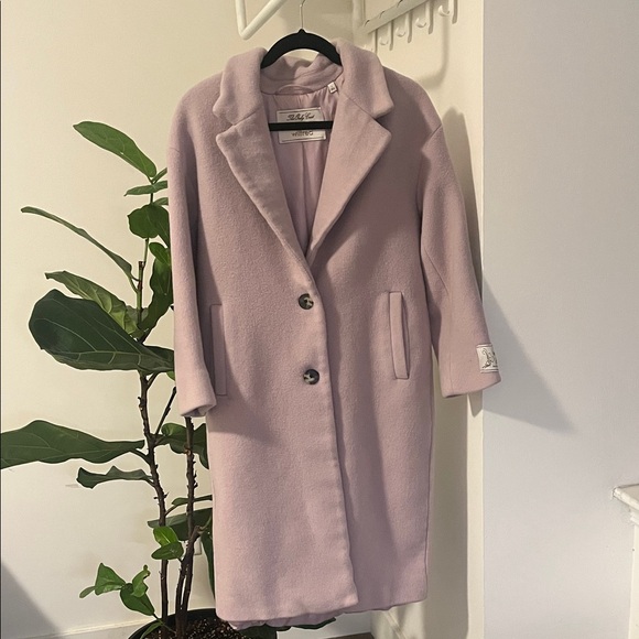 Wilfred | Jackets & Coats | Aritzia Only Stylish Lilac Coat | Poshmark